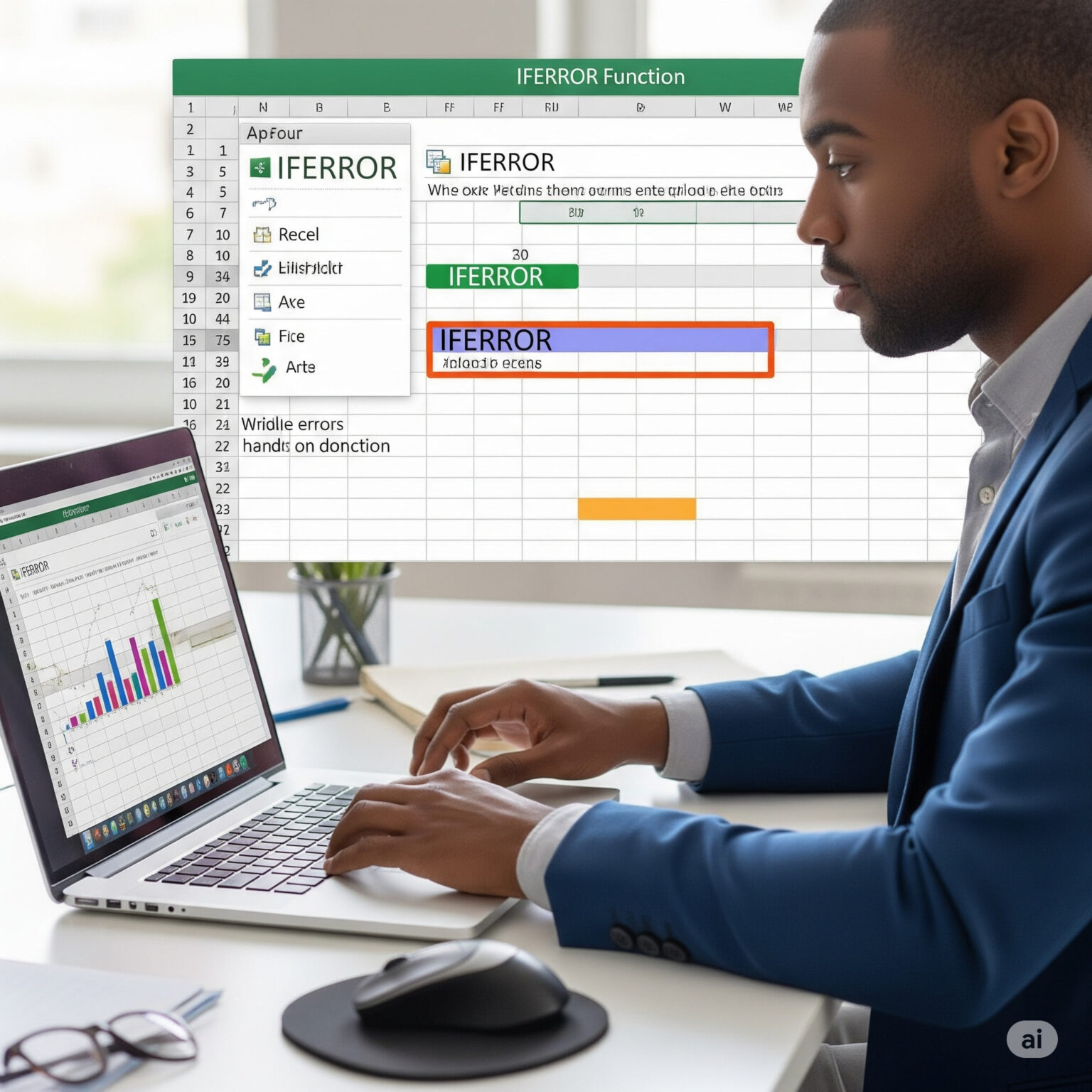 엑셀 IFERROR 함수 완벽 정리｜에러 대신 원하는 값 출력하는 6가지 실무 예제 - 구니의 블로그
